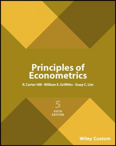 Principles of Econometrics - Walmart.com Principles of Econometrics - Walmart.com