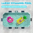 "Hyindoor Foldable Non-Inflatable Pool for Adults & Kids, Anti-Slip ...