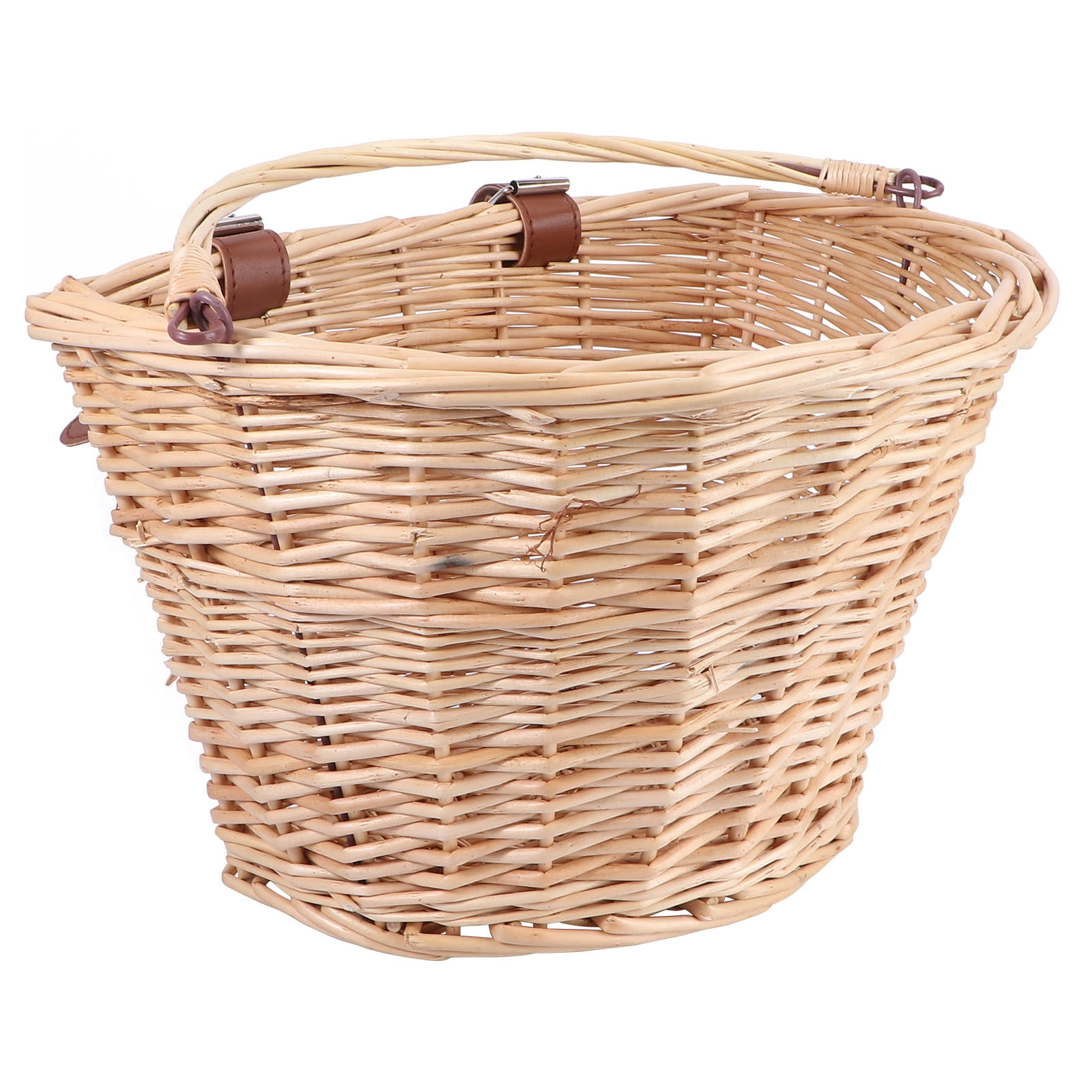 Click here for Oulii Small Woven Basket Wicker Basket Wood Color... prices