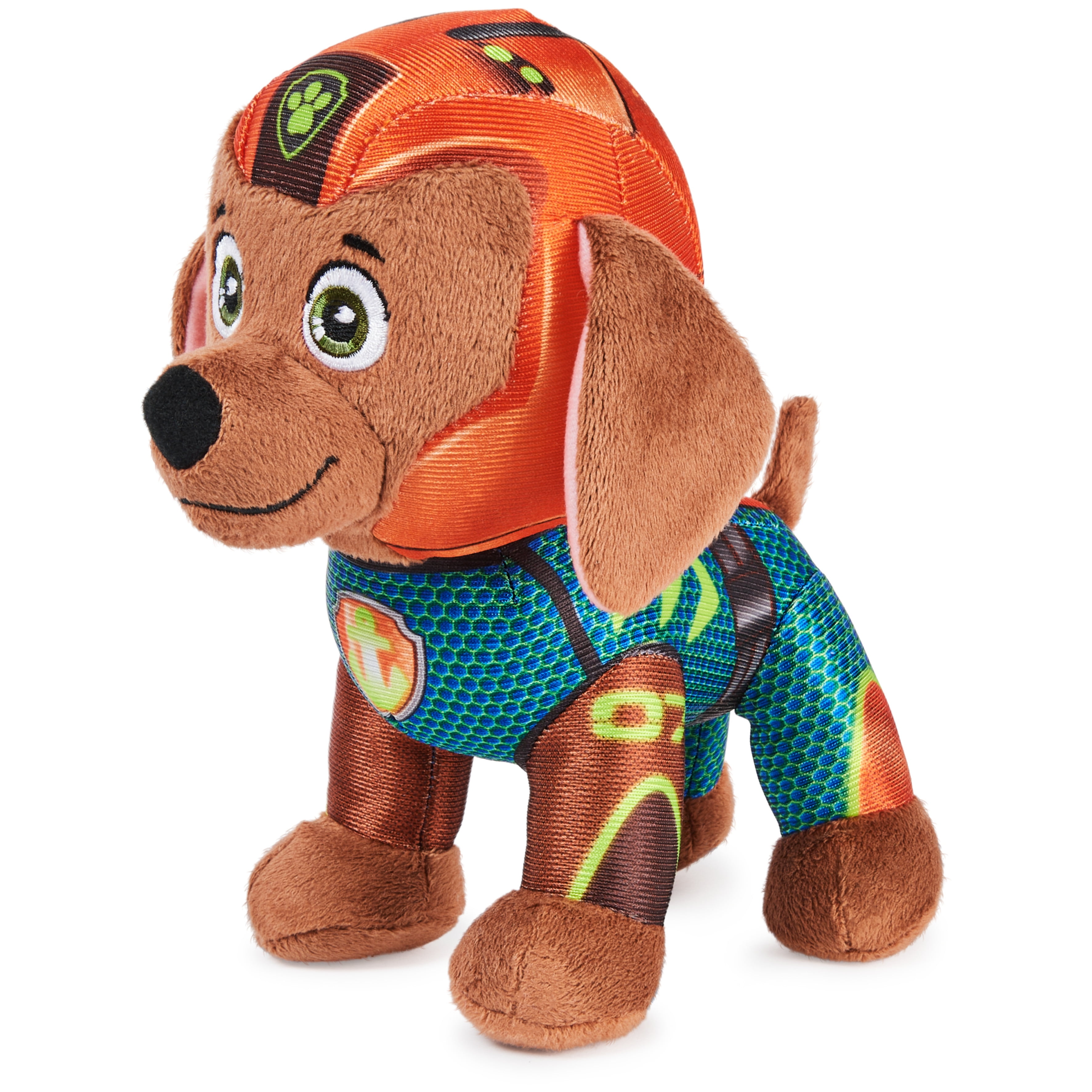 PAW Patrol, Aqua Pups, Zuma, 8-inch Plush Toy for Kids Aged 3 and up ...