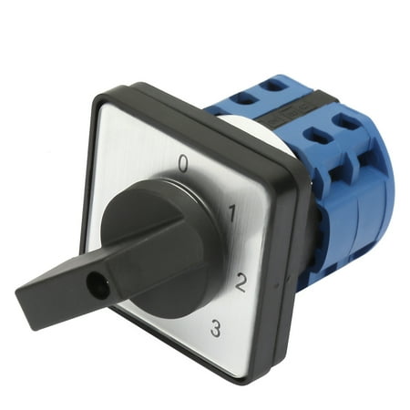 Position Changeover Switch,660V 20A 4-Position 2 Rotary Switch ...