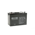 UB121000 12V 100Ah SLA Battery - Sealed Power for Cart, AGM Technology ...