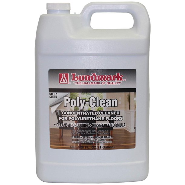 Lundmark Poly-Clean, Cleaner Concentrate for Polyurethane Floors, 1 ...