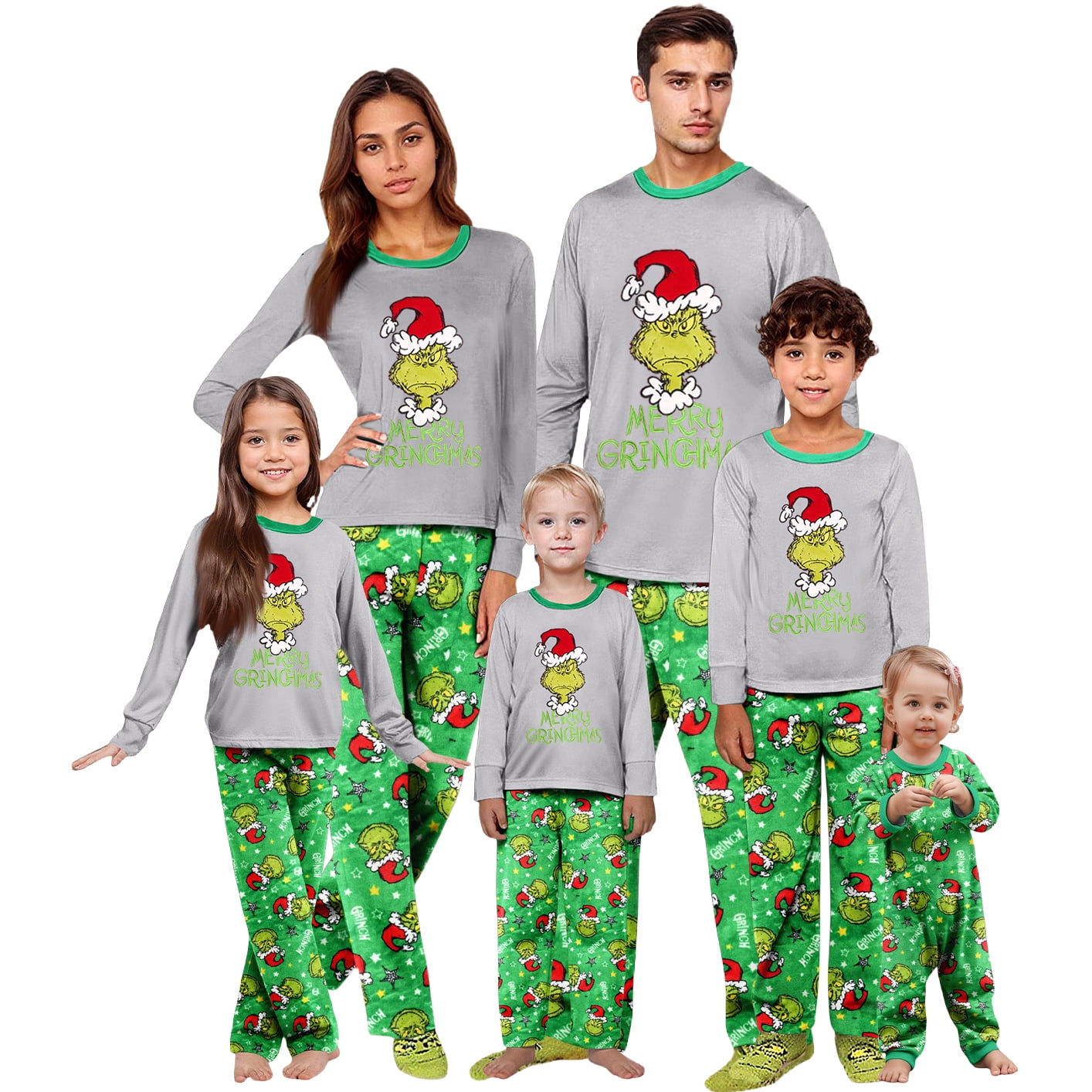 Colorful Grineehy Family Matching Outfits Leisurewear, Cute Pajamas for ...