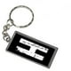 Letter Initial H Keychain Key Chain Ring - Walmart.com