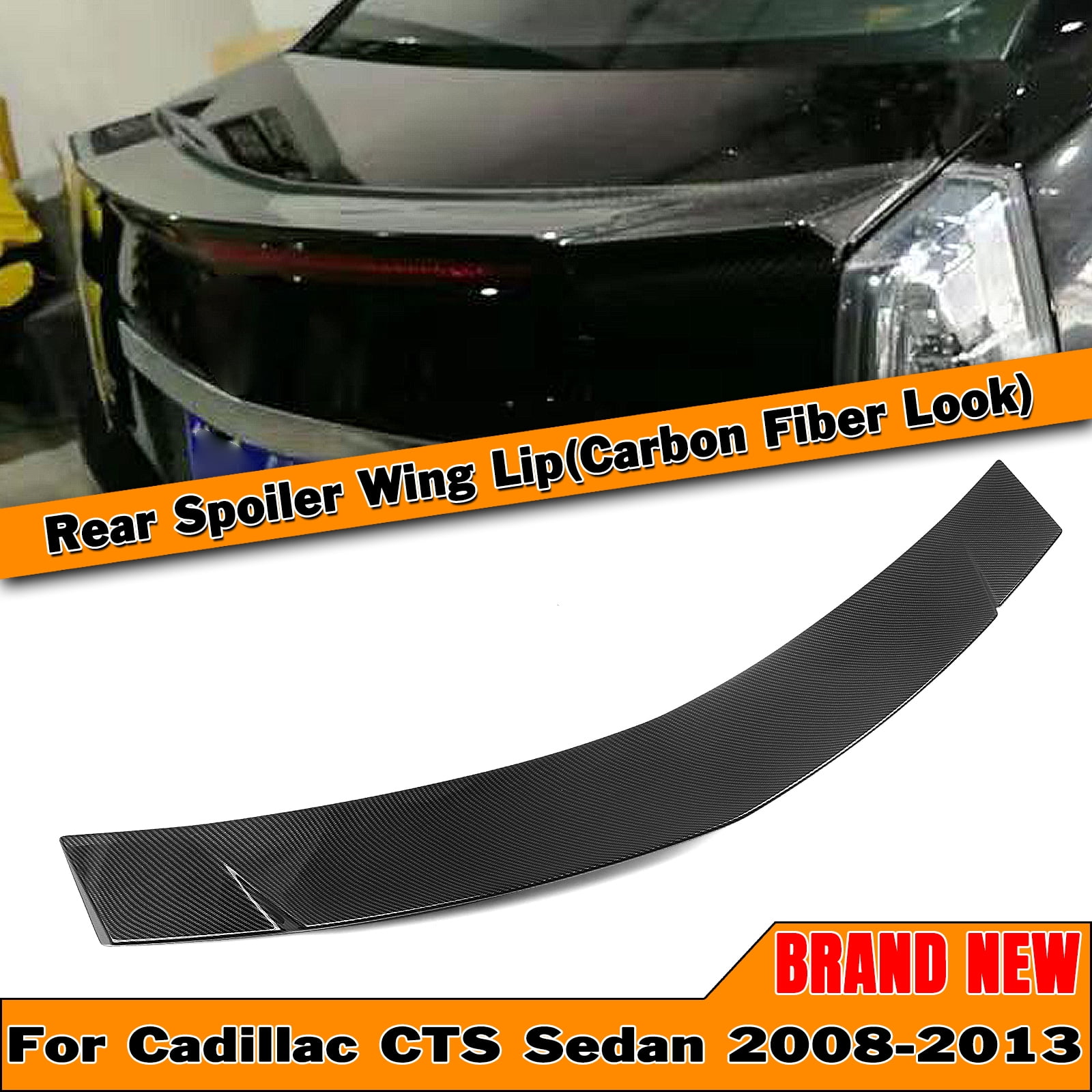 Rear Trunk Spoiler Lip Wing For Cadillac CTS Sedan 2008-2013 2009 Gloss ...