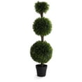 Bornbridge Artificial 4' Topiary Ball Tree - Cypress - 2 Pack - Walmart.com