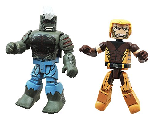 Marvel Minimates S62 Uncanny Sabertooth y Kluh Diamond Select Toys ...