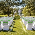 Chair Sashes Chair Bow Chair Decoration Spandex Stretch Band with ...