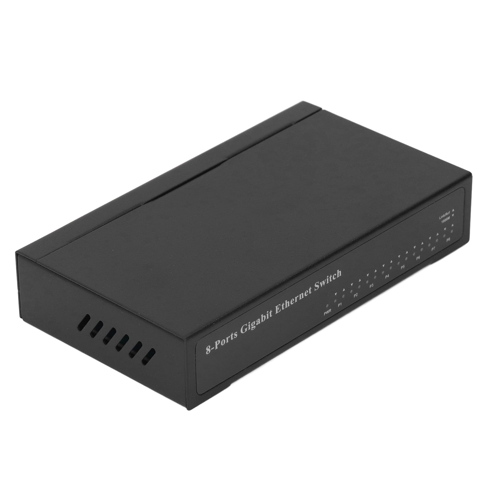 Hub de red de puertos, conmutador Ethernet adaptable de 8 puertos ...