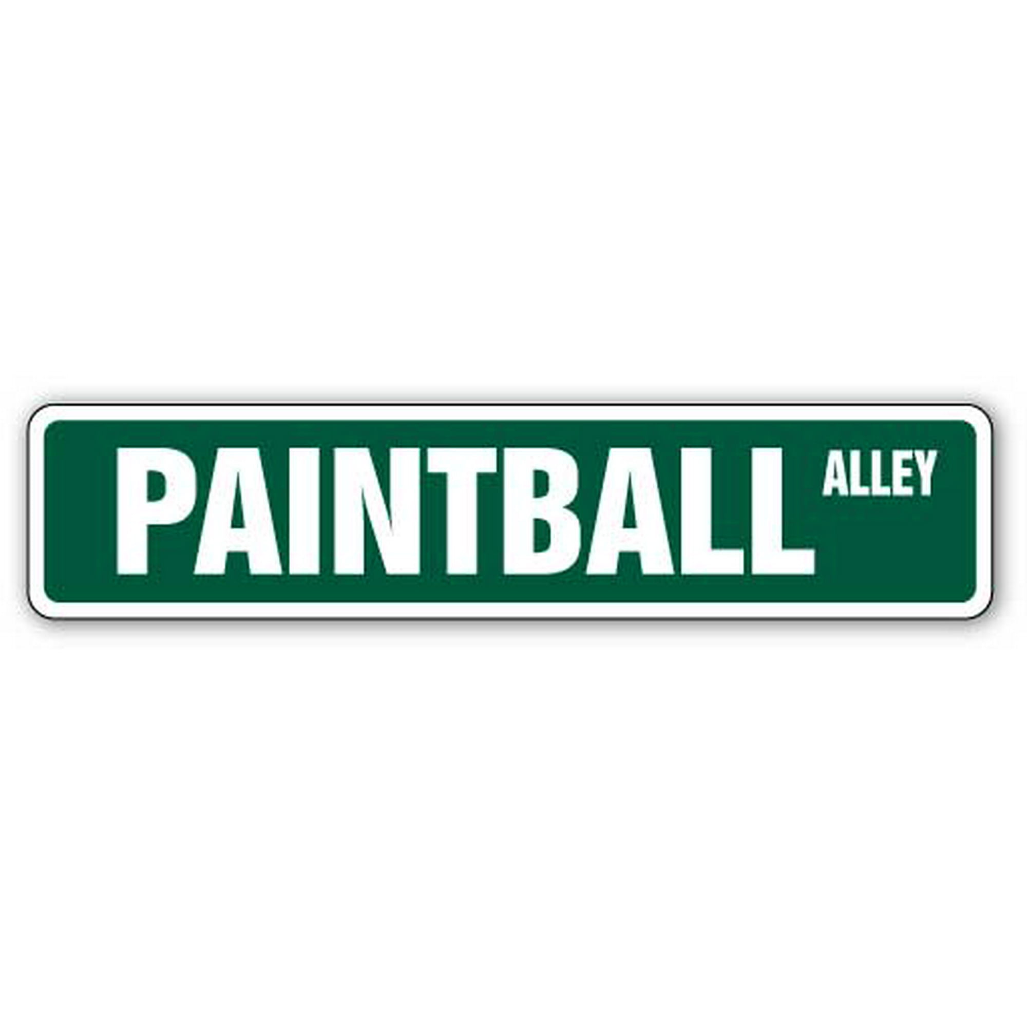 Paintball Sign