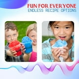 Snow Cone Kit - 1ct 16oz of each Flavor (Cherry, Grape and Blue ...