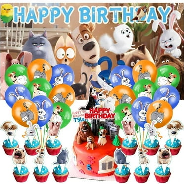 Zoonomaly Party Supplies Latex Balloons Decor Banner Backdrop Kit ...