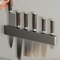 Wall-Mounted Knife Rack with Removable Hooks – Space-Saving Kitchen ...