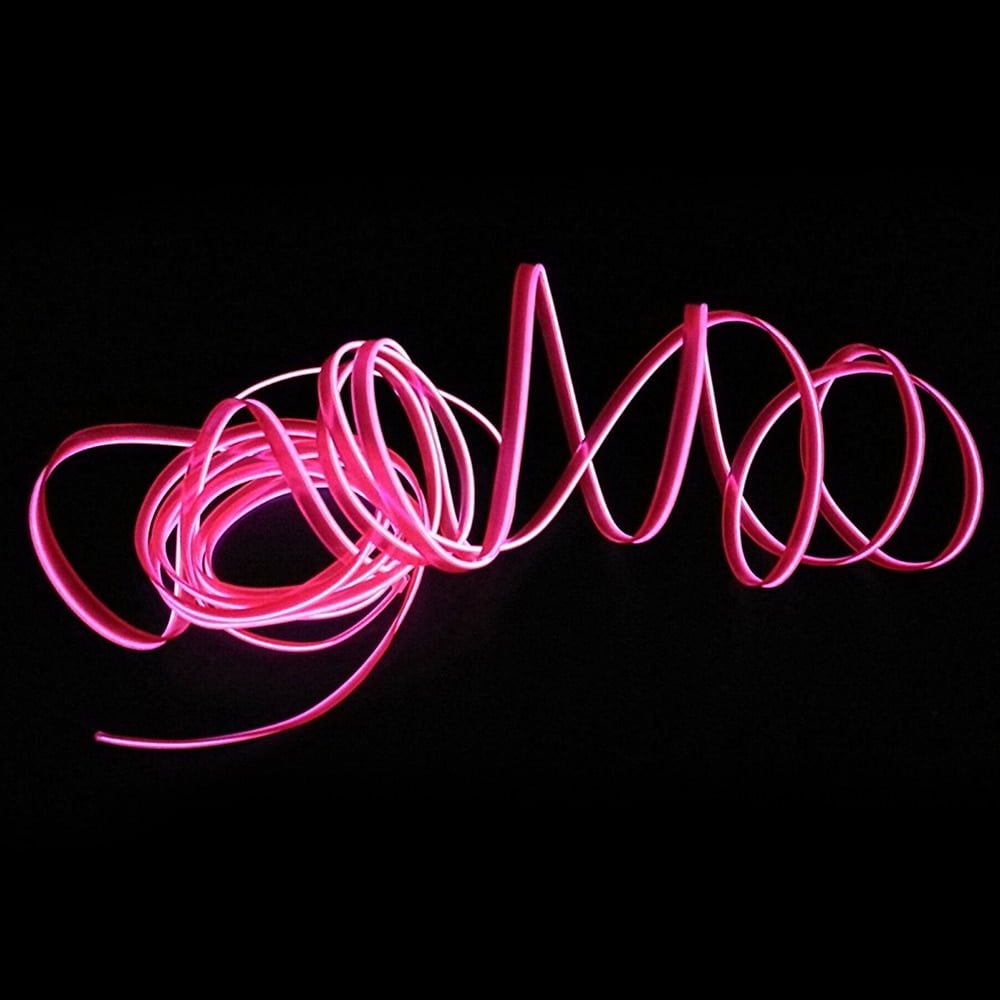 YLHHOME Car 12V EL Lights LED Glowing EL Wire For Automotive Interior ...