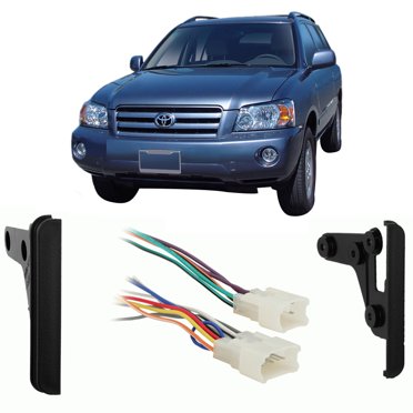 Toyota Highlander (without nav) 2001-2007 Single DIN Metra Car Stereo ...
