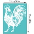 2pcs Self-Adhesive Silk Screen Printing Stencil for Painting on Wood ...