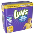 Luvs Super Absorbent Leakguards Diapers (Choose Diaper Size and Count ...