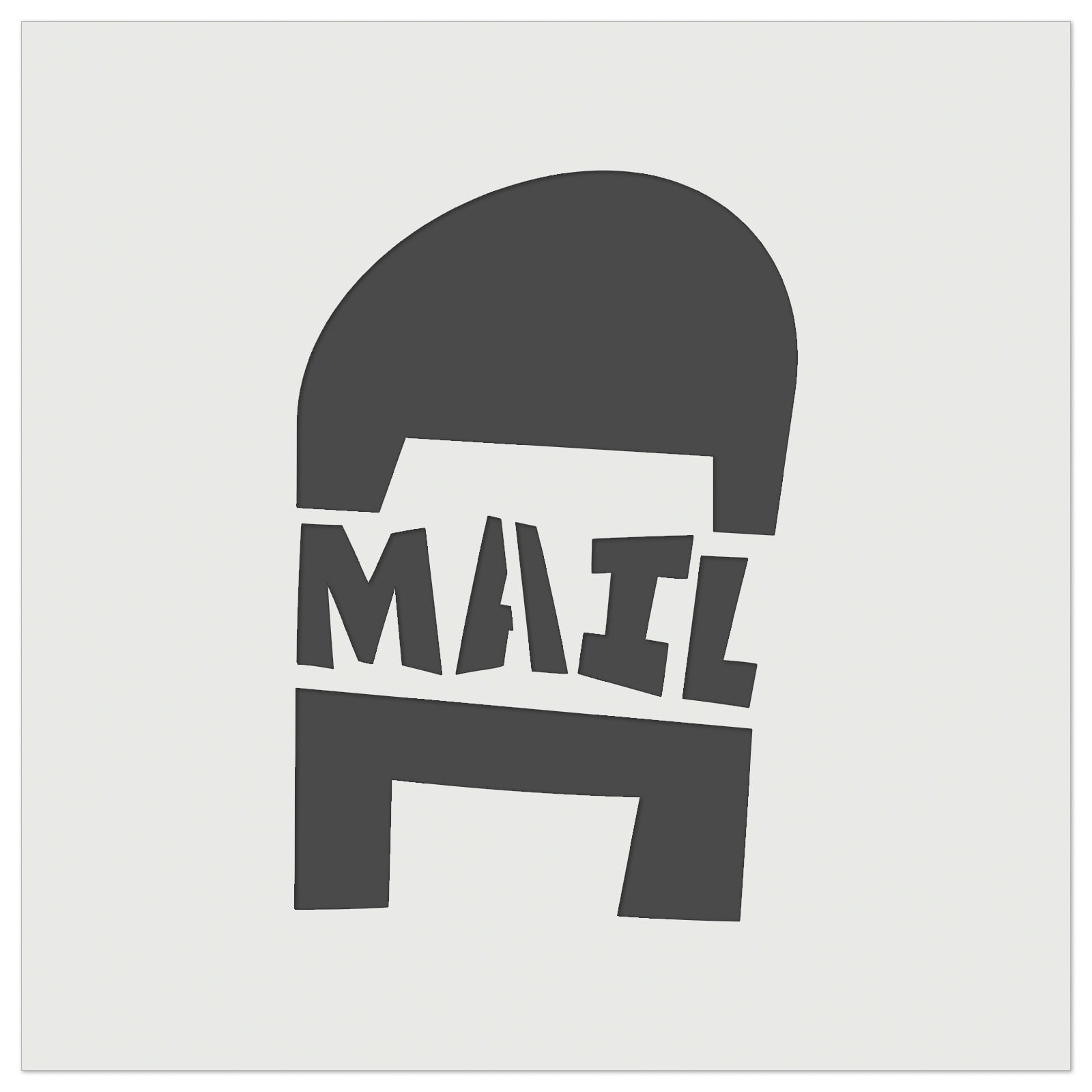 Mail Box Doodle DIY Cookie Wall Craft Stencil - 5.5 Inch - Walmart.com