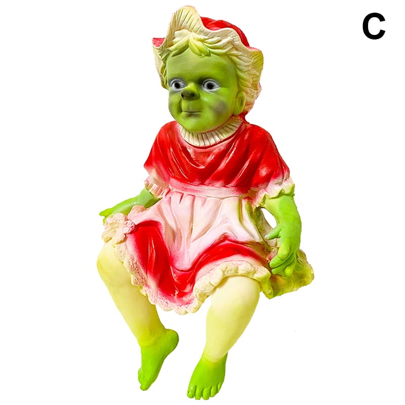 Reborn Baby Grinch Toy Realistic Cartoon Doll Christmas Simualtion Doll ...