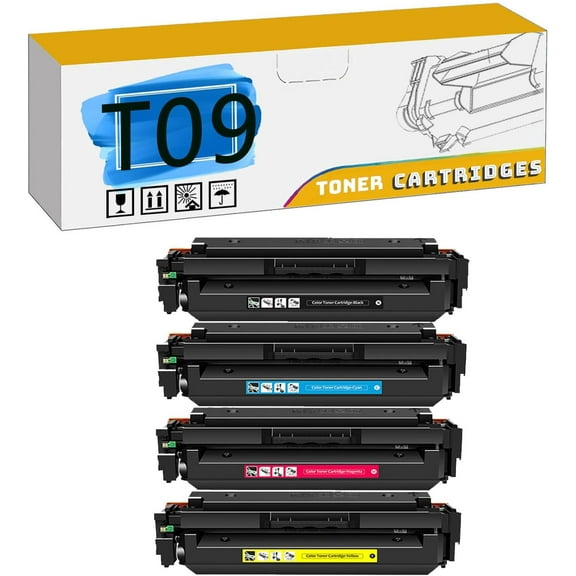 T09 T09BK T09C T09M T09Y Toner Cartridges Compatible for Canon Image ...
