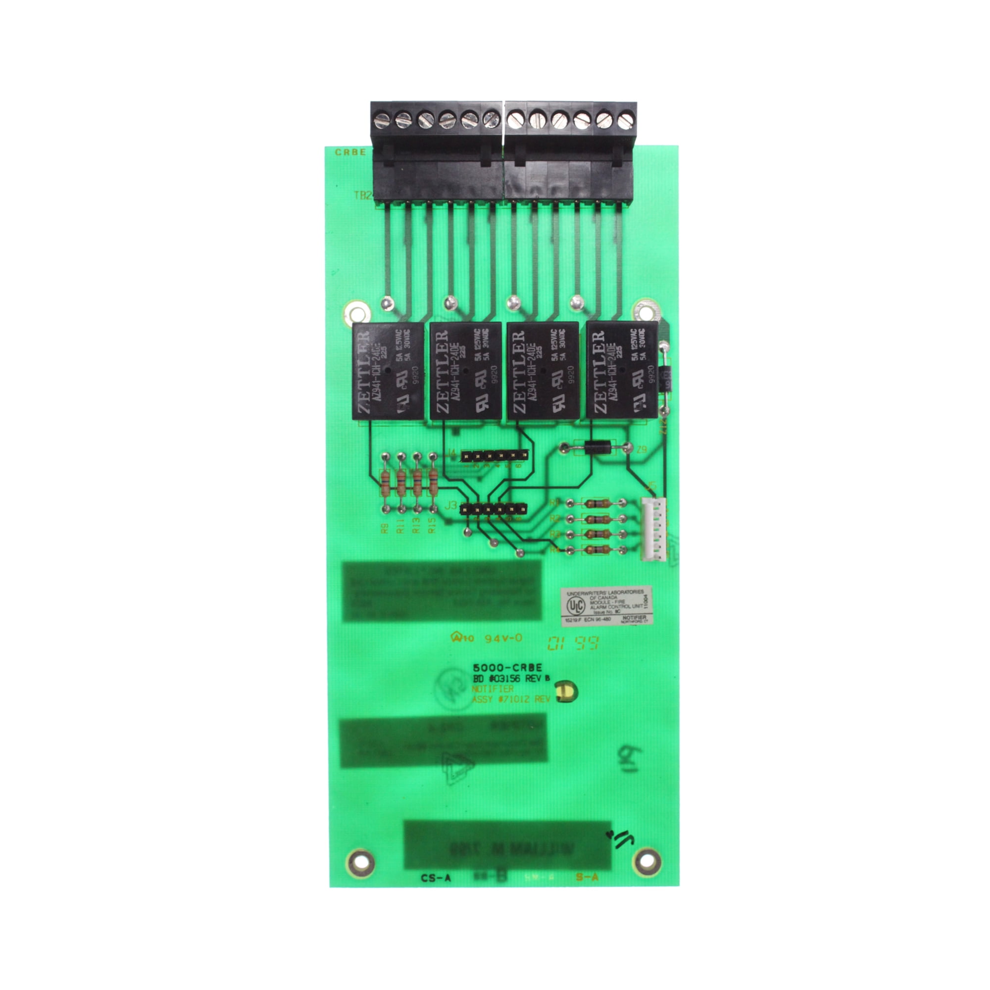 Notifier CRE-4 Control Relay Expander Module Sub-Assembly - Walmart.com