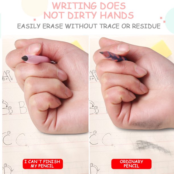 SMihono 6 Piece Inkless Pencil Metal Pen Erasable Sign Pen Reusable ...