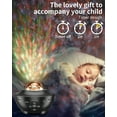 Galaxy LED Night Light Projector Ocean Wave Projector with Bluetooth ...