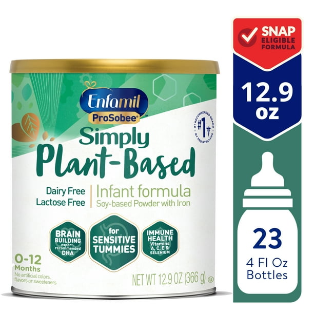 Enfamil ProSobee Soy-Based Infant Formula for Sensitive Tummies ...