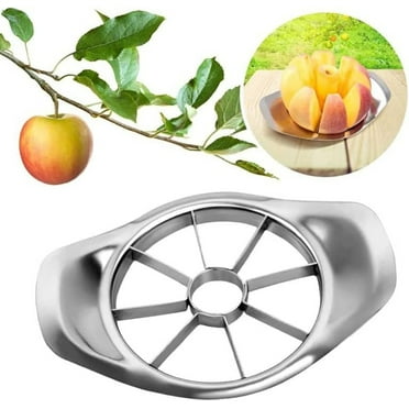 Apple Slicer, HEAVY DUTY Apple Corer, 8-Blade Stainless Steel Apple Cutter Divider Pitter ...