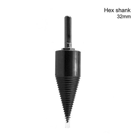 Screw Splitting Firewood Drill Bit Punch Tool Cutting Hex Shank Wood ...