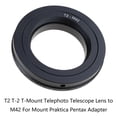 Easy Installation T2 to M42 Adapter for Telephoto Lens Camera ...