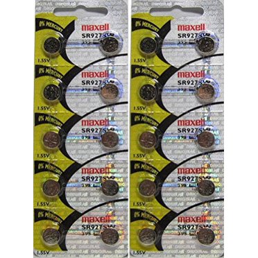 50 Pack Maxell LR44 AG13 357 button cell battery "NEW HOLOGRAM PACKAGE " - Walmart.com
