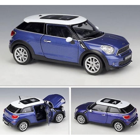 Welly Diecast 1:24 Scale Mini Cooper S Paceman Metal Vehicle Allo,,Blue ...
