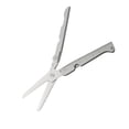2-in-1 Foldable Scissors with Measuring Ruler, 14.5cm Stainless Steel ...