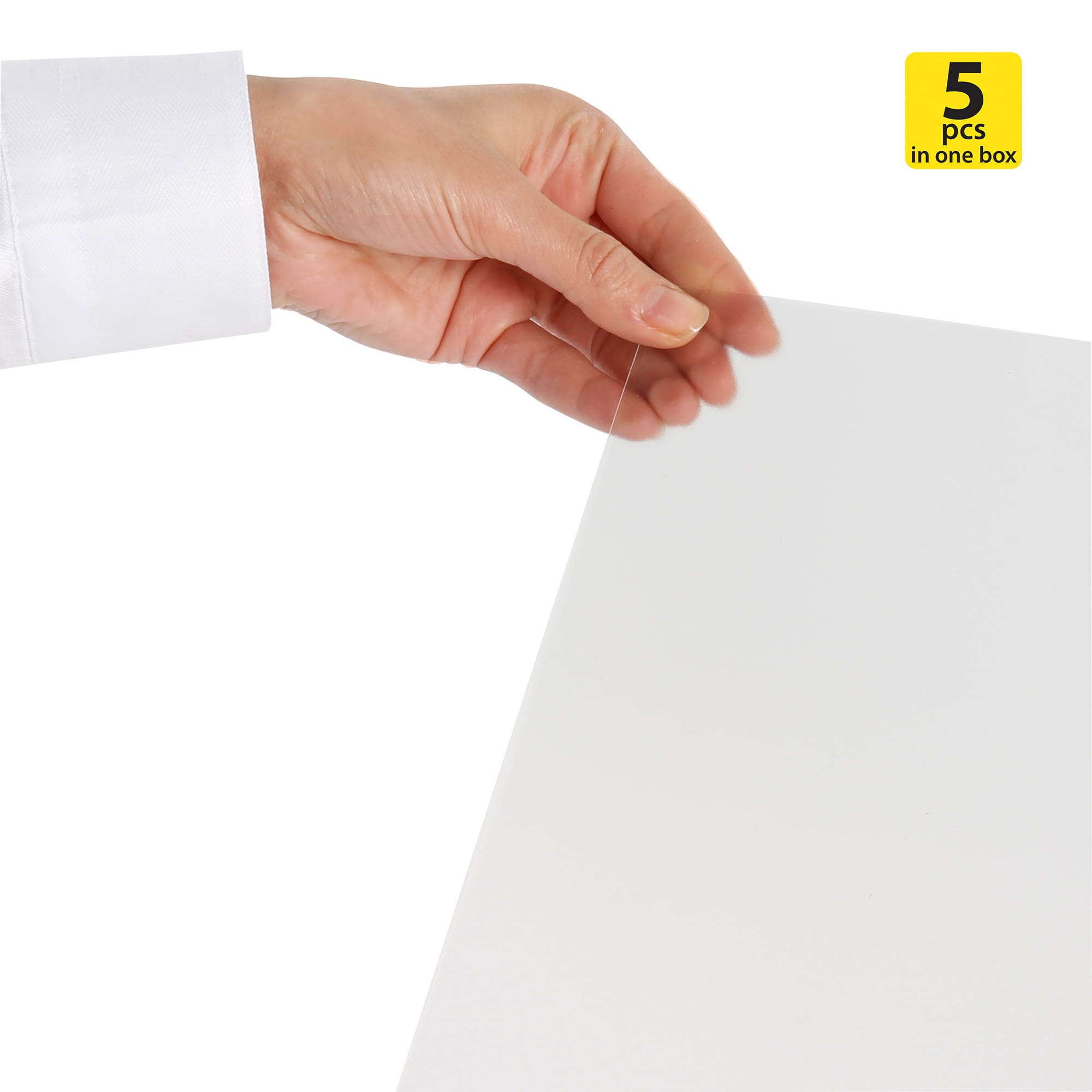 M&T Displays Anti Glare Plastic PET Cover Sheet UV Resistant ...