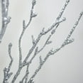 Factory Direct Craft 22” Artificial Silver Glittered Twig Plant ...