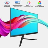 Gawfolk 22" Inch Computer Monitor, FHD 1080p 75Hz Ultra-Thin Bezel-less ...