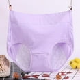 Women High Waist Menstrual Period Panties Leak Proof Physiological