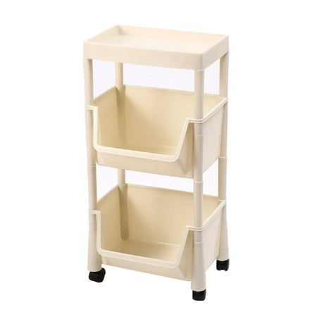 Multiple Use Simple Moving Storage Rack With Lid Modern Simple Style ...