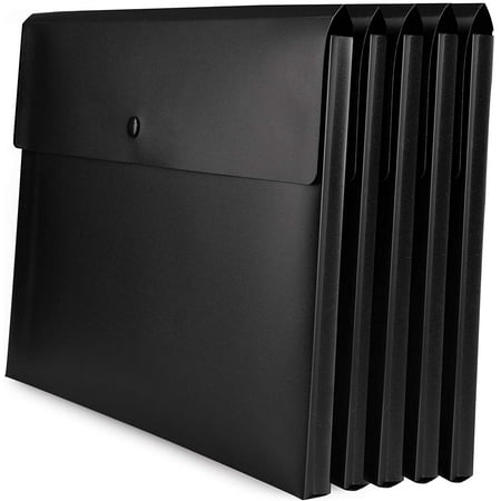 VANRA Expanding Poly File Jacket Filing Envelope File Folder Pockets ...