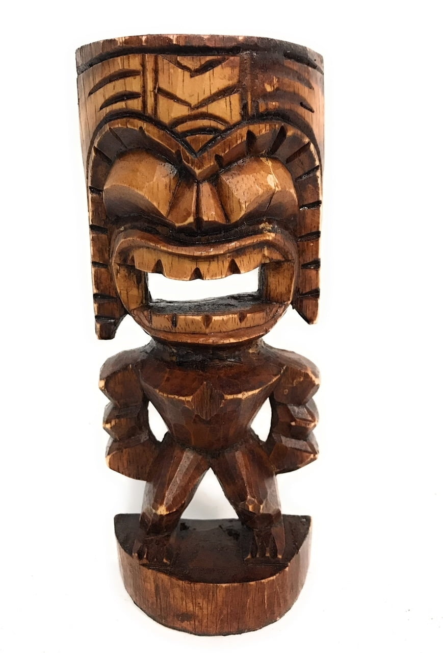 Big Kahuna Tiki 8" - Golden Oak Finish - Tiki Trophies | #bag15027e20 ...