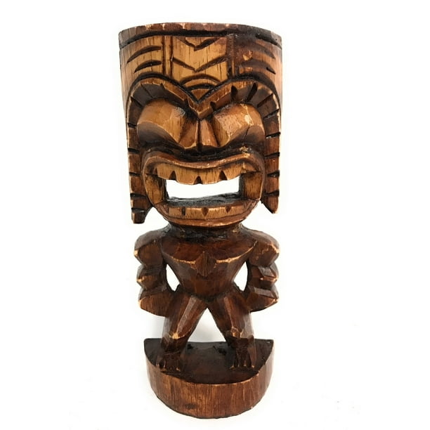 Big Kahuna Tiki 8" - Golden Oak Finish - Tiki Trophies | #bag15027e20 ...