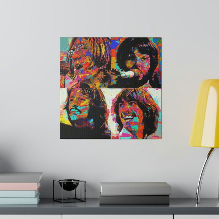 Beatles Pop Art Canvas