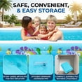 Naipo Inflatable Swimming Pool for Kids and Adults, 120"x72"x22 ...