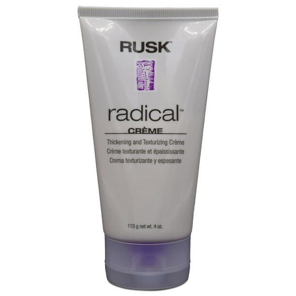 Rusk Radical Volumizing & Frizz Control Hair Styling Cream, 4 oz ...
