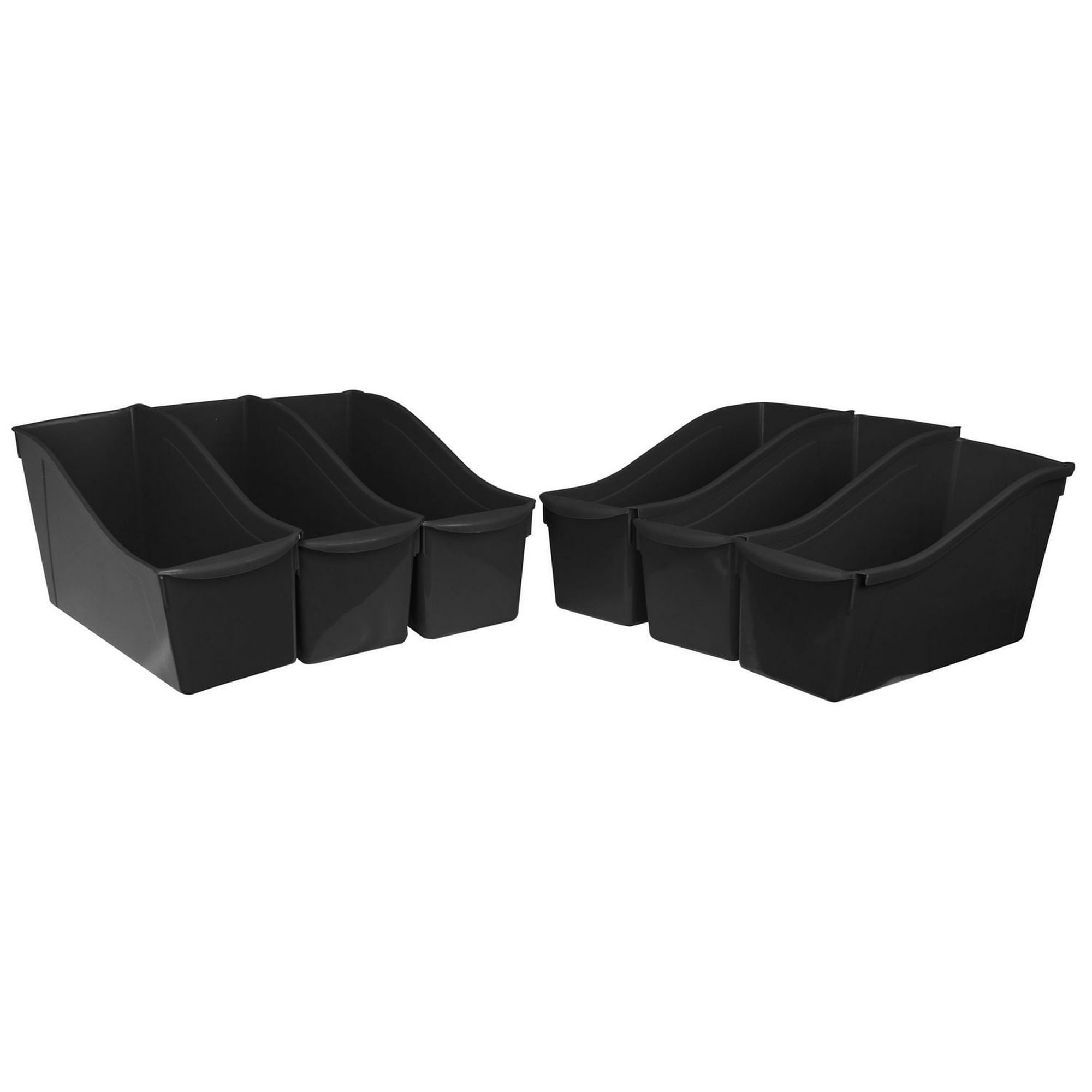 Click here for Storex Large Book Bin  Black  6-Pack prices