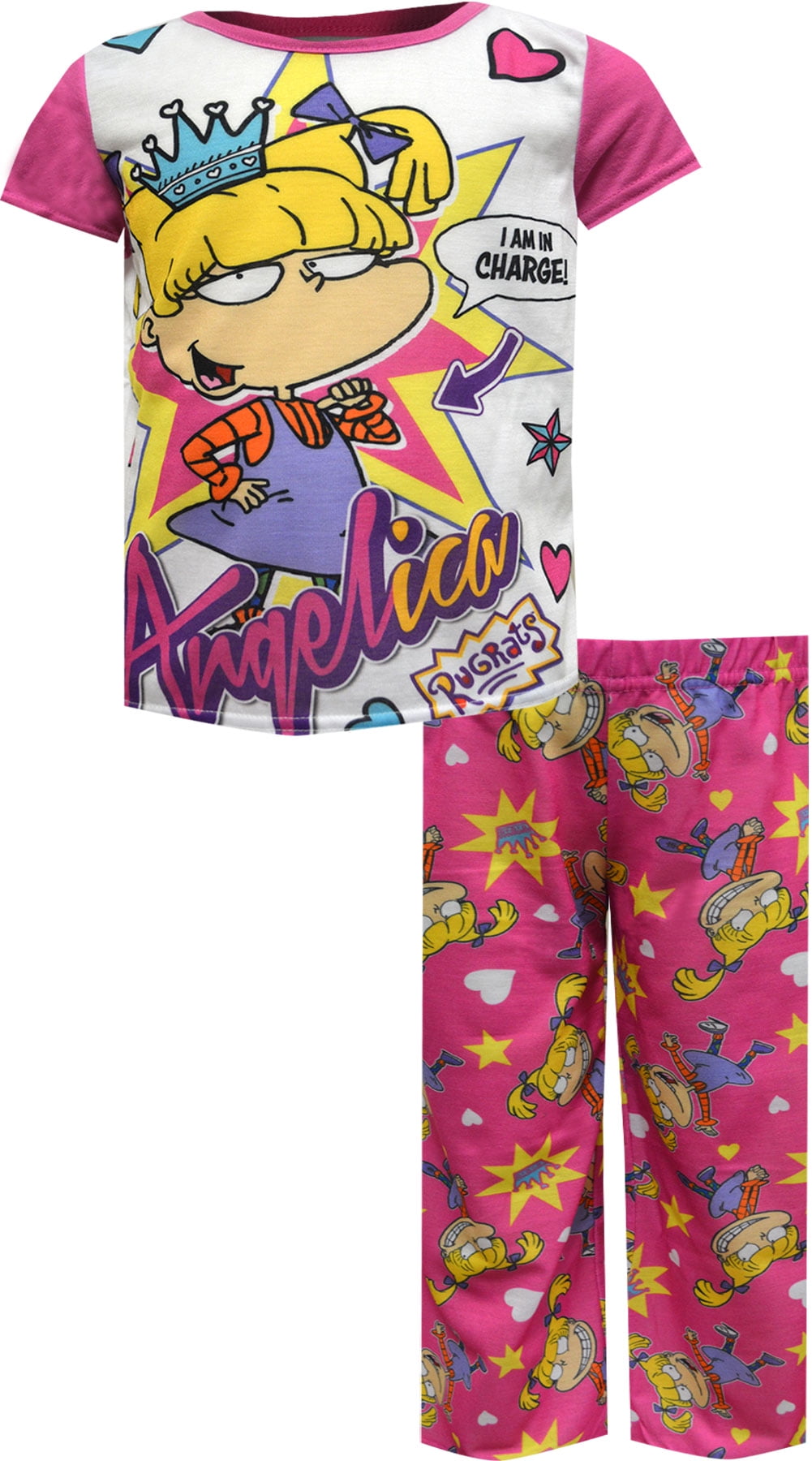 Komar Kids Girls' Nickelodeon Rugrats Angelica I am in Charge Girls ...