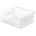 Akro-Mils Stackable Storage Bins, AkroBins Stacking Organizer, 11"x11 ...