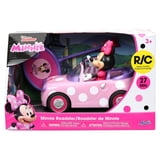 Minnie Mouse R/C Car 1:24 Scale Pink Polka Dot Roadster Toy for Kids ...
